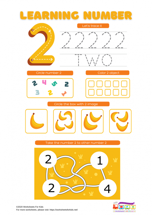 12. Writing Numbers: Number 2