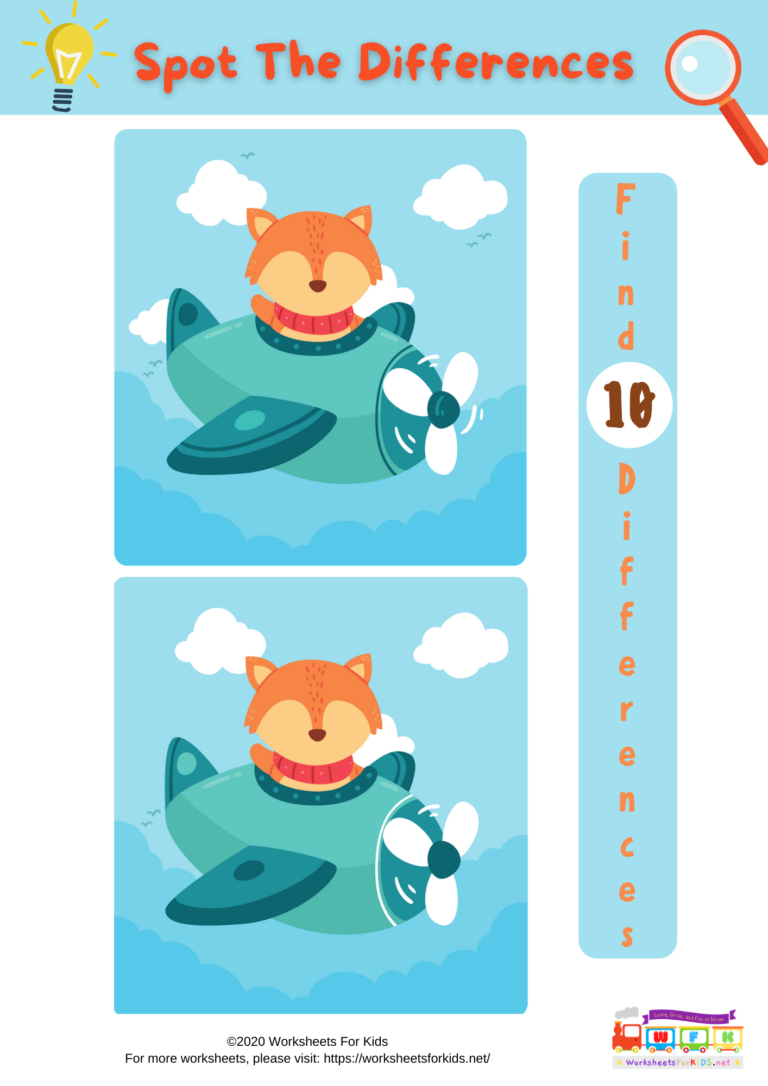 17. Spot The Difference: Airplane